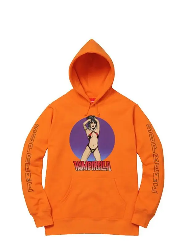 Supreme Vampirella Hooded Sweatshirt - Orange