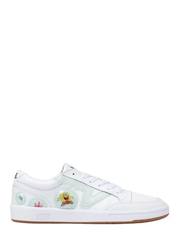 VANS Lowland Cc Sandy Liang Spongebob Bubble Sneakers - White/mint/gum
