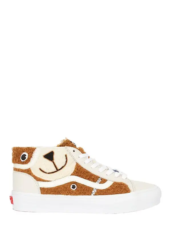 VANS Mid Zoo Skool Unstuffed Animalin Sneakers - Bear/marshmallow