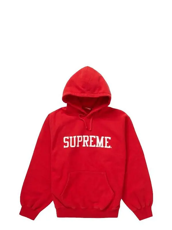 Supreme Varsity Hooded Sweatshirt - Red