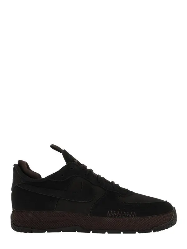 Nike Air Force 1 Wild Low Sneakers - Black/velvet Brown
