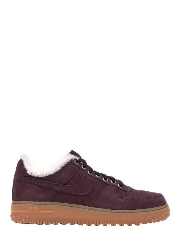 Nike Air Force 1 Winter Sneakers - Burgundy Crush/gum Light Brown