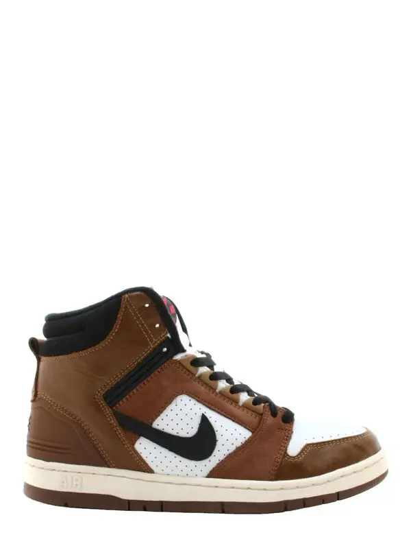 Nike Air Force 2 High Escape Sneakers - White/black/greenend Brown