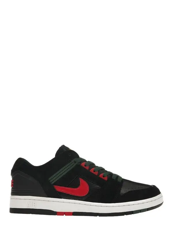 Nike Air Force 2 Low Gucci Sneakers - Black/deep Forest/gym Red