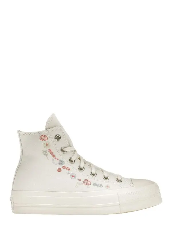 CONVERSE Chuck Taylor All Star Lift Hi To Grow Sneakers - Egret/multi