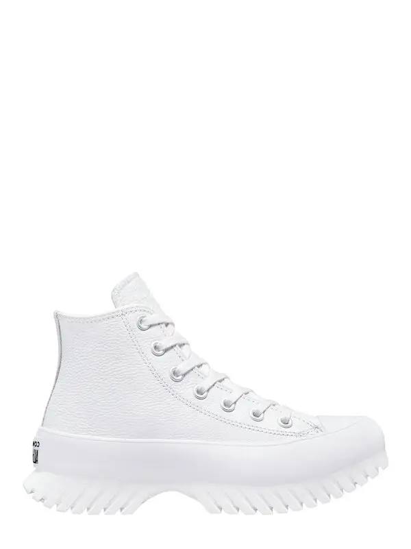 CONVERSE Chuck Taylor All Star Lugged 2.0 Leather High-top Sneakers - White/egret/black