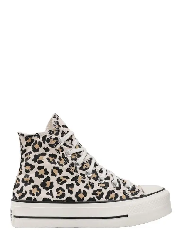 CONVERSE Chuck Taylor All Star Lift Sneakers - Leopard/white