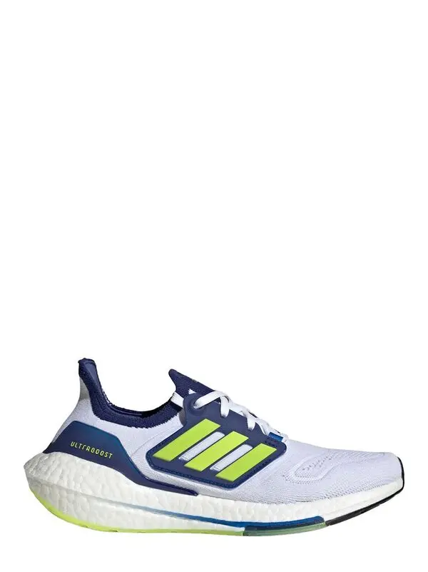 Adidas Ultra Boost 22 Sneakers - Cloud White/solar Yellow/victory Blue