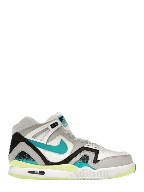 Nike Air Tech Challenge Ii Sneakers - White/turbo Green/natural Grey