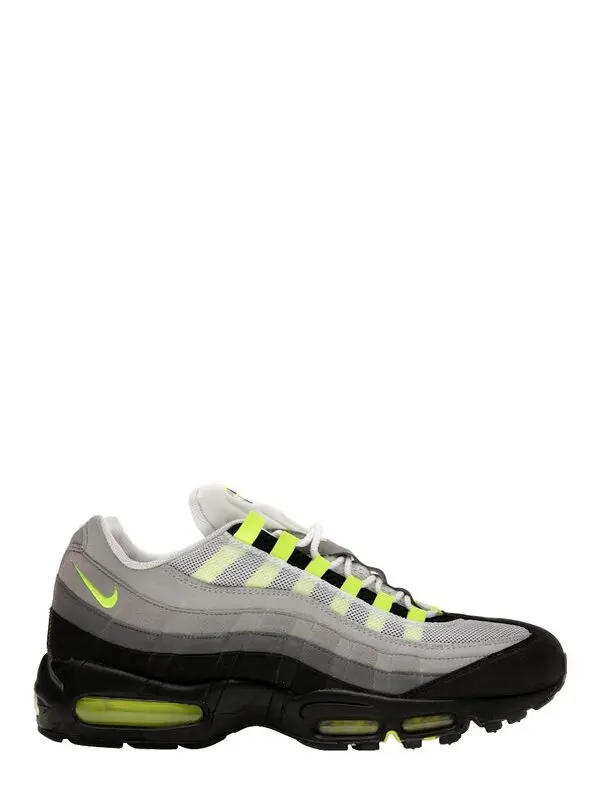 Nike Air Max 95 Og Neon Sneakers - Cool Grey/neon Yellow