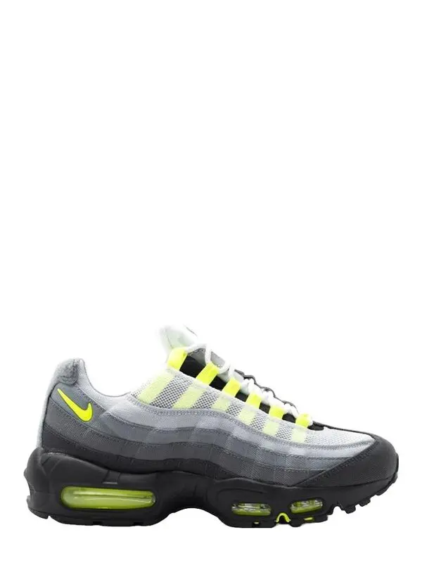 Nike Air Max 95 Patch Og Sneakers - White/neon Yellow/black