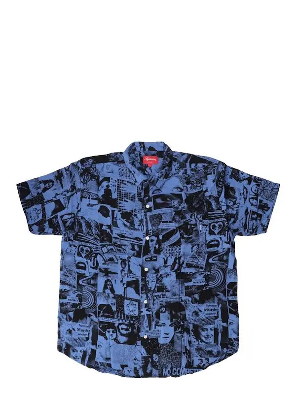 Supreme Vibrations Rayon Shirt - Royal