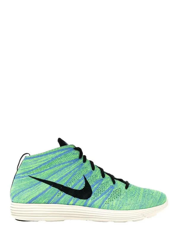 Nike Lunar Flyknit Chukka - Blue Glow/black/volt
