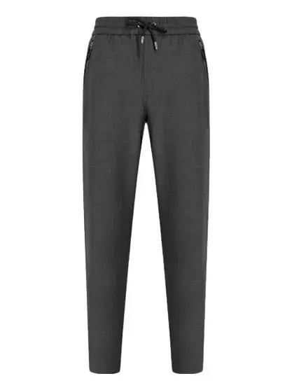 Burberry Monogram Motif Track Pants - Dark Gray