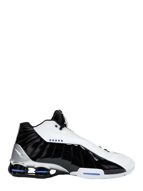 Nike Shox Bb4 Patent - White/metallic Silver/black