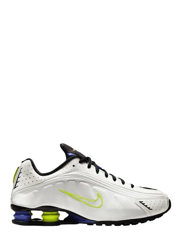 Nike Shox R4 Flash Sneakers - White/black/volt