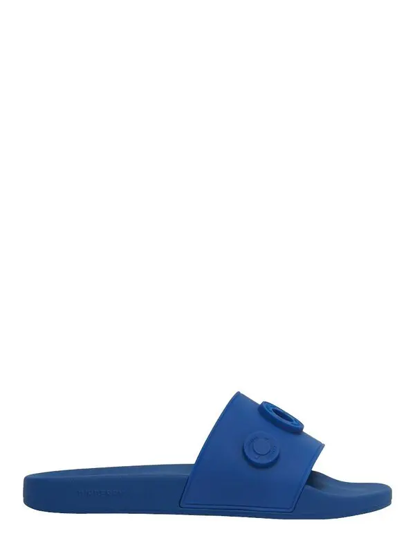 Burberry Logo Slide - Blue