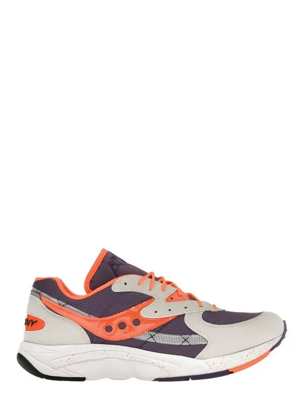 Saucony Aya Athletic Sneakers - White/purple/orange