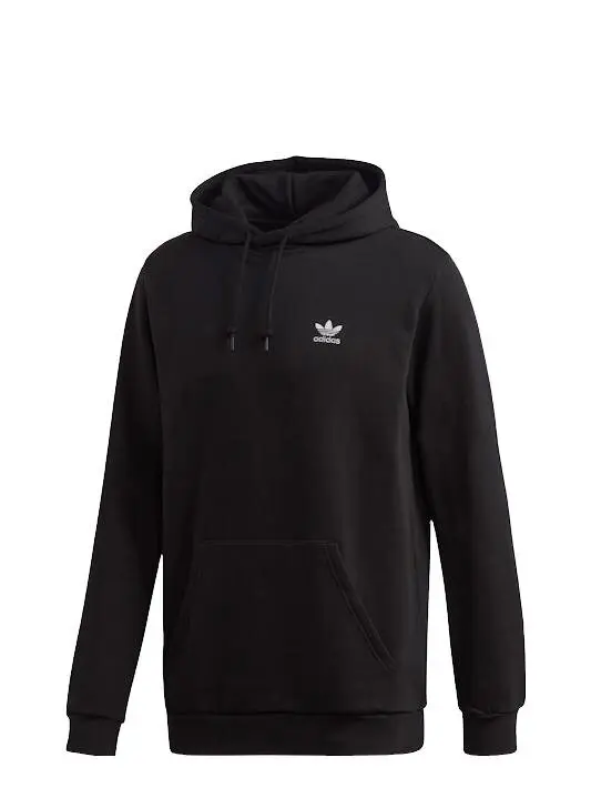 Adidas Essentials Trifoil Pullover Hoodie - Black