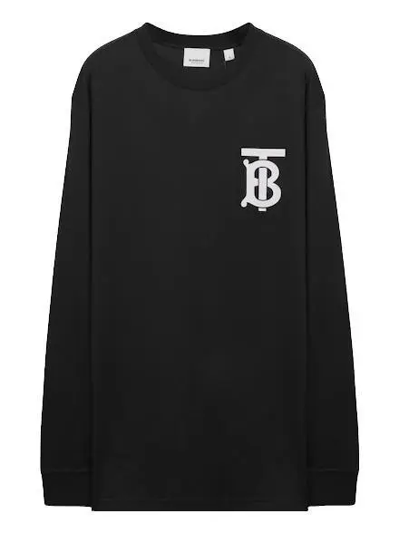Burberry Monogram Motif Longsleeve - Black