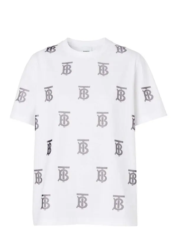 Burberry Logo T-shirt - White