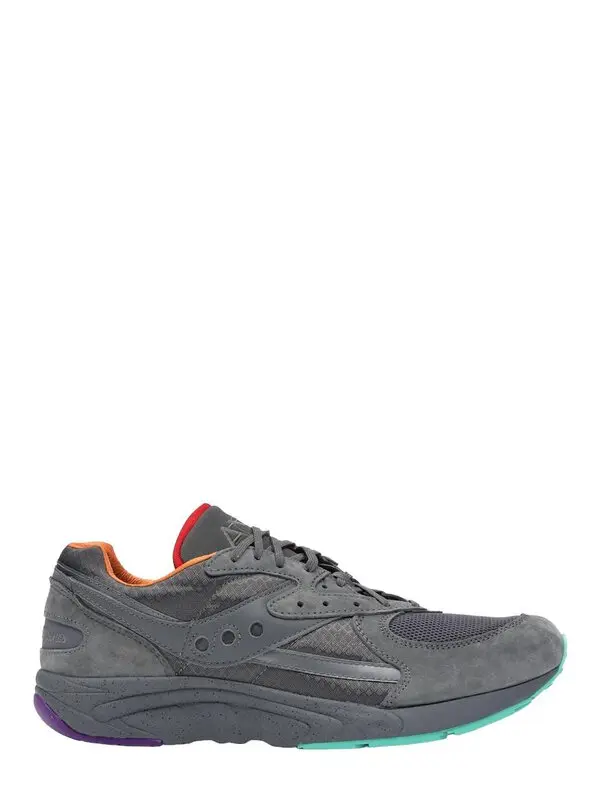 Saucony Aya Raised Wolves Sneakers - Grey/red
