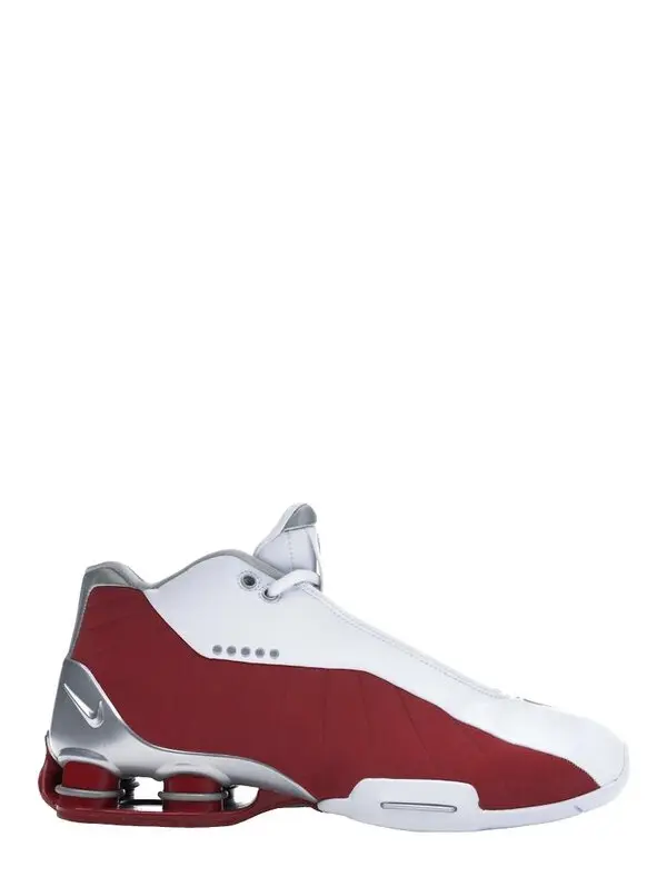 Nike Shox Bb4 Sneakers - White/metallic Silver/varsity Red
