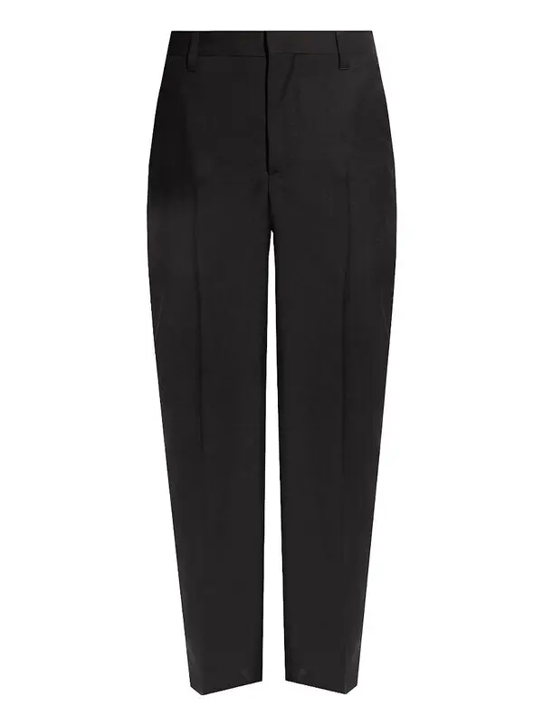 Burberry Pleat-front Trousers - Black