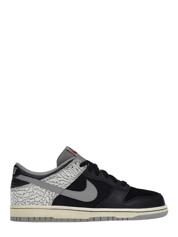 Nike Dunk Low Jpack Cement Sneakers - Black/medium Grey/neutral Grey