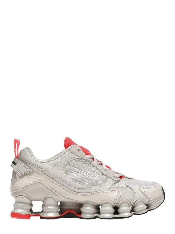 Nike Shox Tl Nova Digital Nature Sneakers - Vast Grey/laser Crimson/white