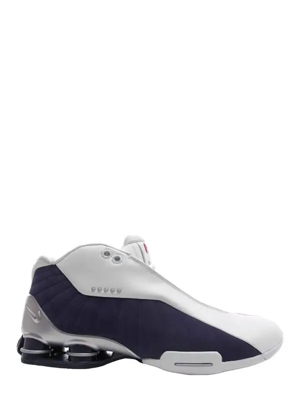 Nike Shox Bb4 Hoh Sneakers - White/obsidian/sport Red