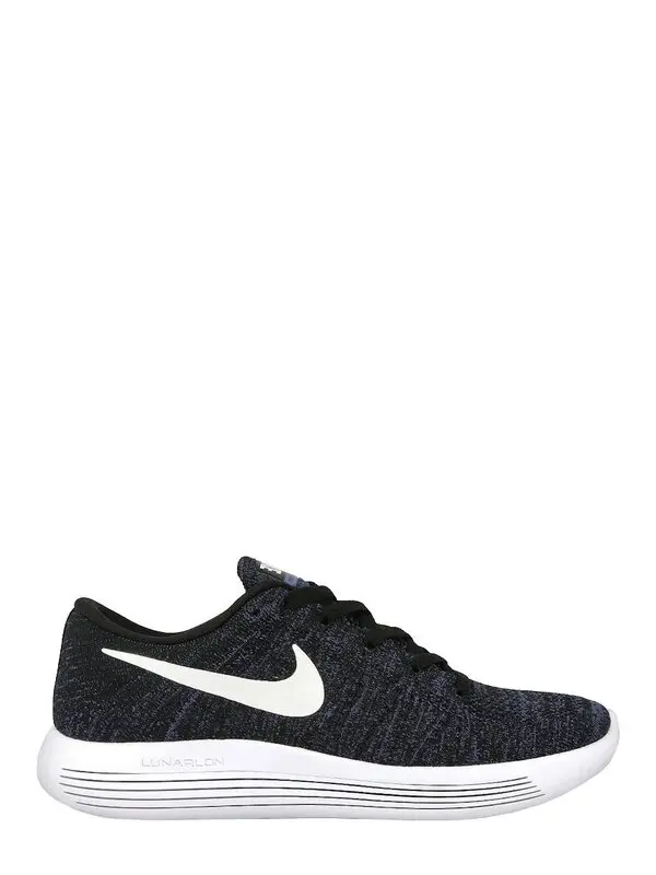 Nike Lunarepic Flyknit Low - Black/dark Purple Dust/white