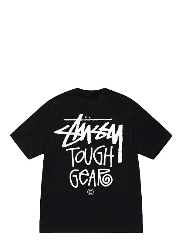 StÜssy Tough Gear Tee Shirt - Black