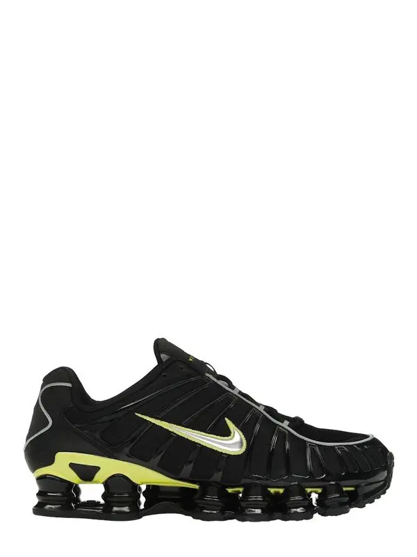 Nike Shox Tl Sneakers - Black/dynamic Yellow/metallic Silver