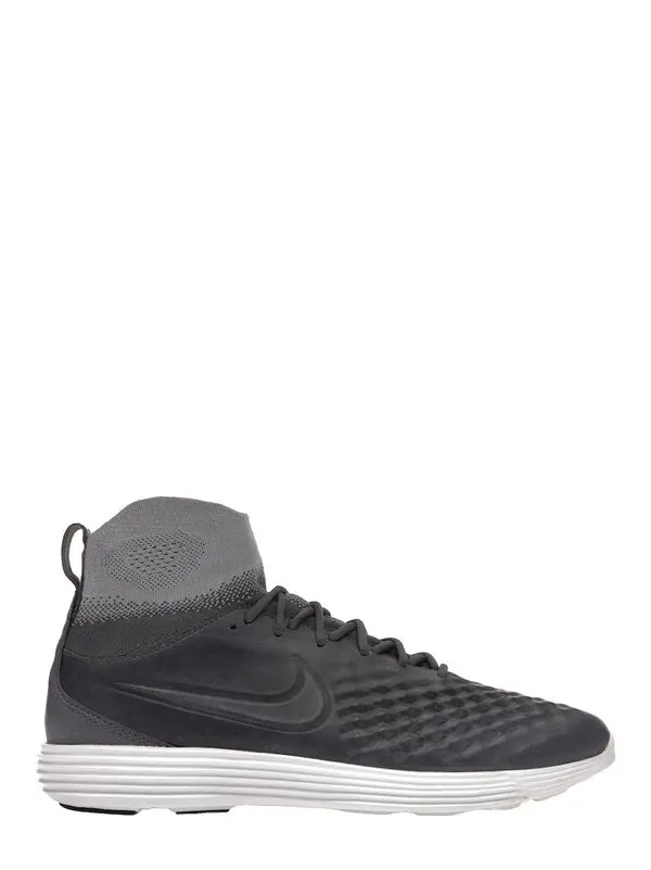 Nike Lunar Magista Ii Flyknit Sneakers - Dark Grey/wolf Grey