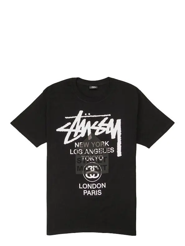 StÜssy X Dover Street Market T-shirt - Black