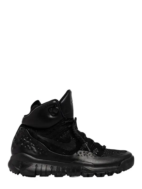 Nike Lupinek Flyknit High-top Sneakers - Black/anthracite