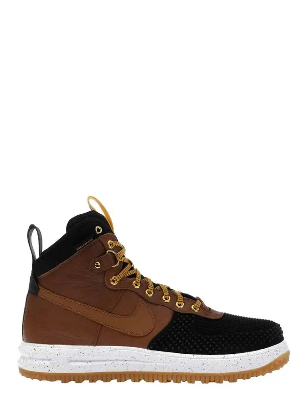 Nike Lunar Force 1 Duckboot - Black/light British Tan/gold Dart