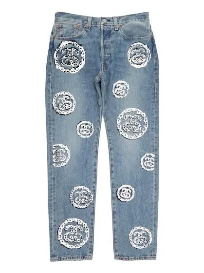 StÜssy X Denim Tears 501 Jean - Indigo