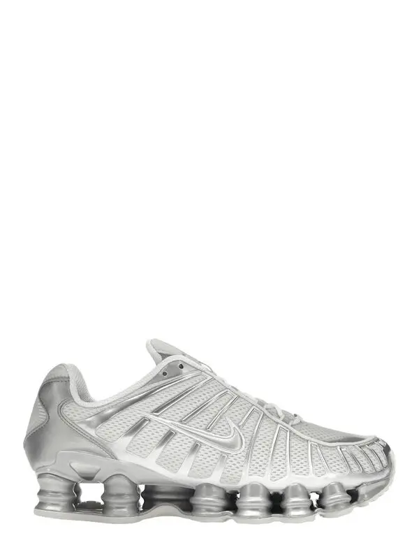Nike Shox Tl Chrome Sneakers - Platinum Tint/metallic Silver/white