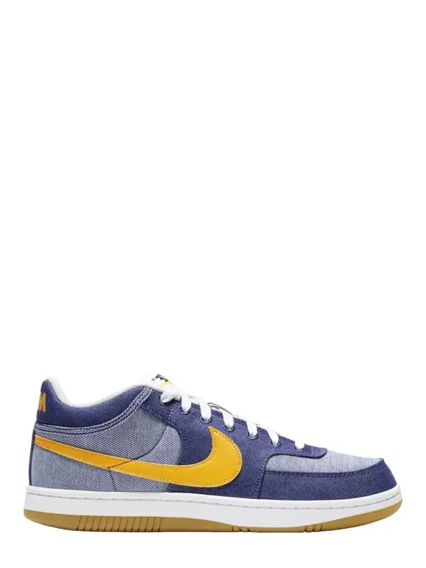 Nike Sky Force 3/4 Golden State Warriors Sneakers - Deep Royal Blue/gum Light Brown/university Gold