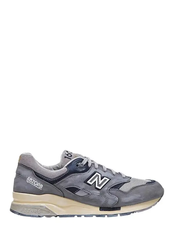 NEW BALANCE 1600 Premium Sneakers - Vintage Grey/navy Blue/off White