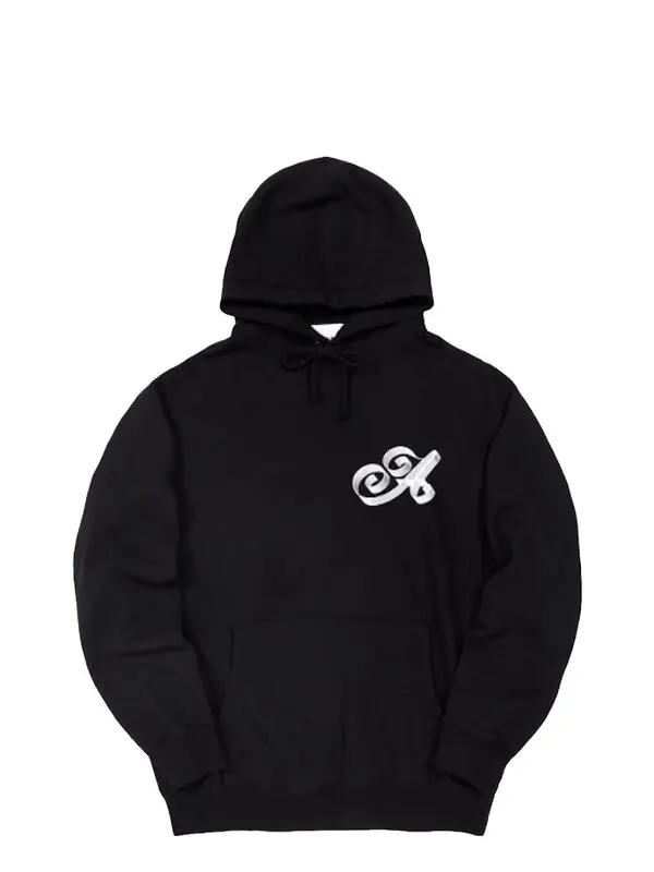 AWAKE Ribbon Script Logo Hoodie - Black