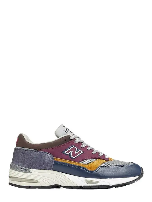 NEW BALANCE 1591 Sneakers - Navy Blue/burgundy/gold