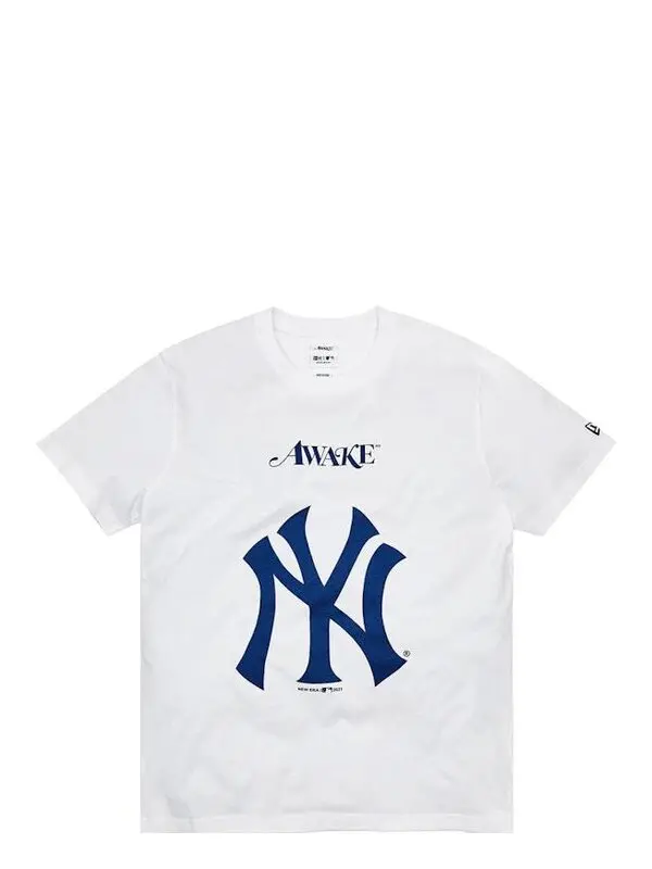 AWAKE Subway Series Yankees Vs. Mets T-shirt - White