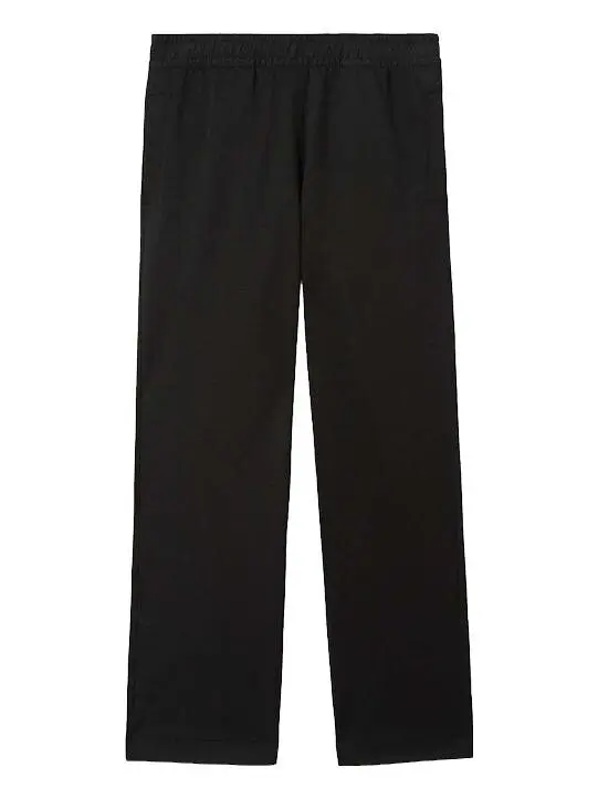 Burberry Printed Logo Pants - Black