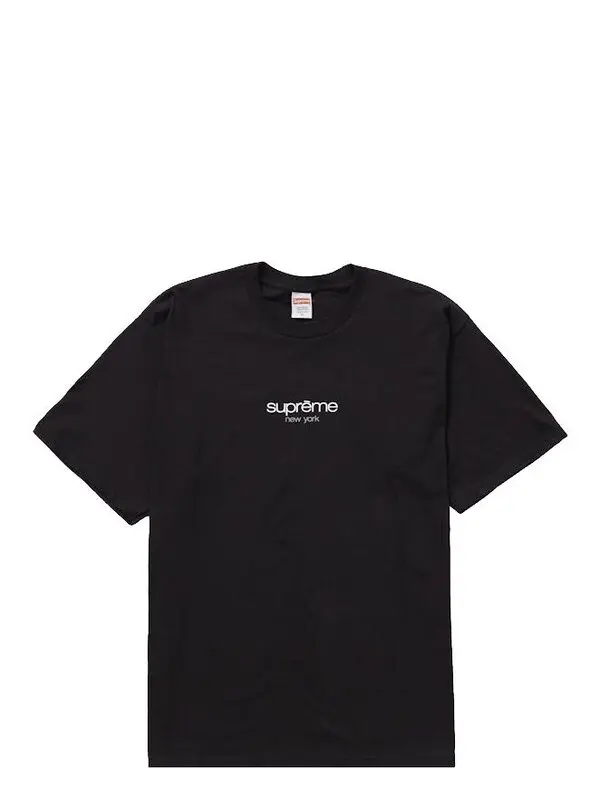 Supreme Classic Logo Tee Shirt - Black