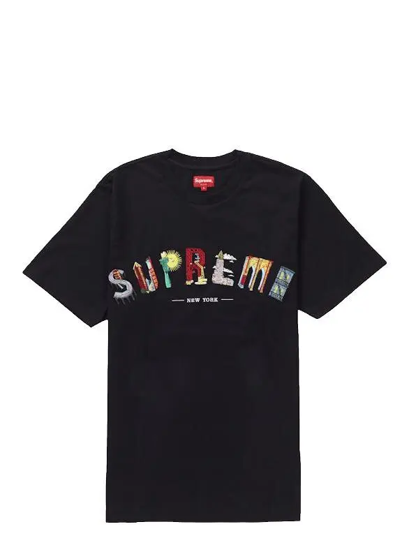 Supreme City Arc Tee Shirt - Black