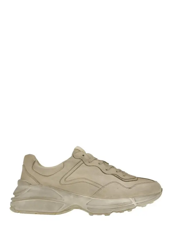 Gucci Rhyton Distressed Sneakers - Ivory