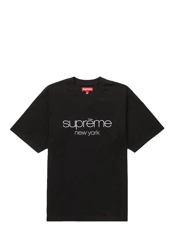 Supreme Classic Logo Short Sleeve Top - Black